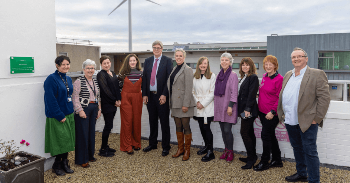 DkIT unveils new Library Garden space An Grianán | DkIT