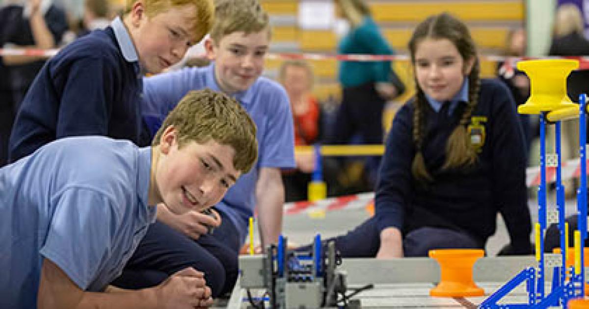 Primary school students went head-to-head at VEX Robotics North East ...